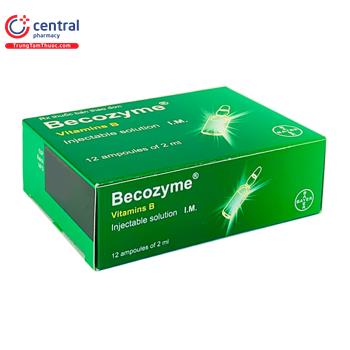 [CHÍNH HÃNG] Thuốc Becozyme Vitamins B Bayer - bổ sung vitamin nhóm B