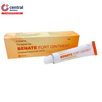Thuốc Benate Fort Ointment 10g trị ngứa da, viêm da dị ứng