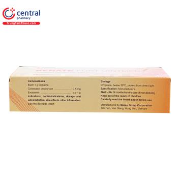 Thuốc Benate Fort Ointment 10g trị ngứa da, viêm da dị ứng