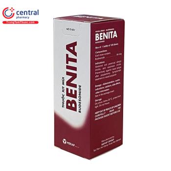 [CHÍNH HÃNG] Thuốc xịt mũi Benita - Thuốc điều trị viêm mũi dị ứng