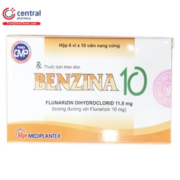 [CHÍNH HÃNG] Thuốc Benzina 10 điều trị đau nửa đầu