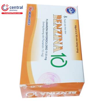 [CHÍNH HÃNG] Thuốc Benzina 10 điều trị đau nửa đầu