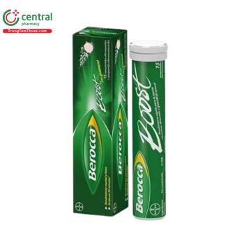 Viên sủi Berocca Boost - Cung cấp năng lượng dồi dào, giảm mệt mỏi