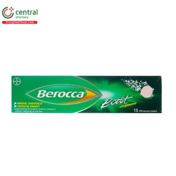 Viên sủi Berocca Boost - Cung cấp năng lượng dồi dào, giảm mệt mỏi