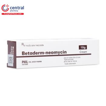 Thuốc Betaderm - Neomycin Cream - Thuốc trị chàm, vảy nến, viêm da