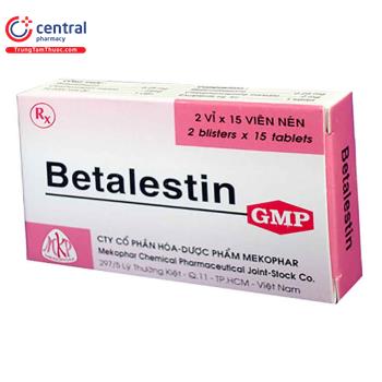 Thuốc Betalestin (vỉ) - Thuốc có tác dụng chống dị ứng
