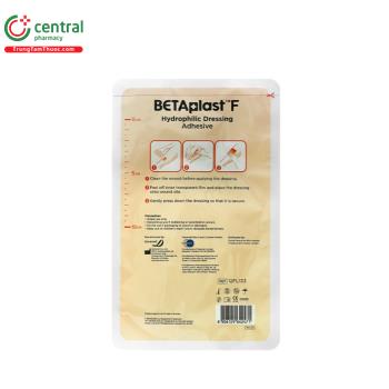 Miếng dán hút dịch vết thương Betaplast F có tốt không, giá bao nhiêu?