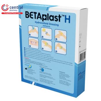 Miếng dán vô trùng BETAplast H trị bỏng da, loét da hiệu quả