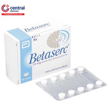 Thuốc Betaserc 24mg - Thuốc điều trị rối loạn tiền đình