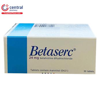 Thuốc Betaserc 24mg - Thuốc điều trị rối loạn tiền đình