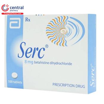 Thuốc Betaserc 8mg: Điều trị các triệu chứng chóng mặt tiền đình