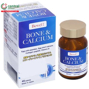 Thuốc Bewel Bone & Calcium Bổ sung canxi giúp xương và răng chắc khỏe