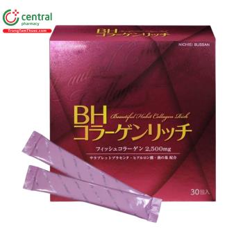 Thuốc BH Beautiful Habit Collagen Rich bổ sung Collagen và Vitamin C