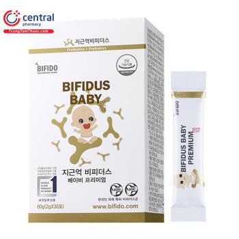 Men vi sinh Bifidus Baby bổ sung 10 tỷ lợi khuẩn cho tiêu hóa khỏe