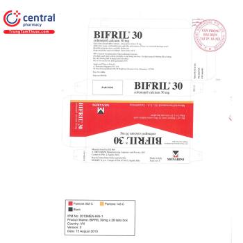 [CHÍNH HÃNG] Thuốc Bifril điều trị tăng huyết áp nhẹ và vừa