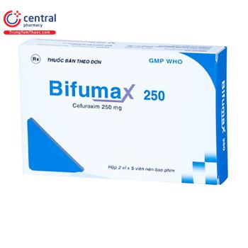 [CHÍNH HÃNG] Thuốc Bifumax 250: tác dụng, liều dùng, lưu ý khi dùng