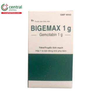 Thuốc Bigemax 1g: Giải pháp trong điều trị ung thư phổi, tụy và vú