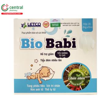 Thuốc Bio Babi - Hỗ trợ giảm tiểu không tự chủ, tiểu đêm nhiều ở trẻ