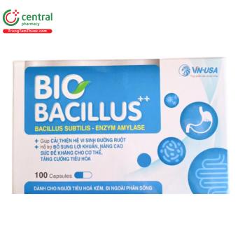 Bio Bacillus ++ hỗ trợ tiêu hóa, tăng cường hệ vi sinh đường ruột