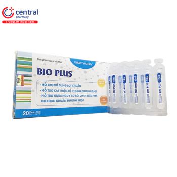 Men tiêu hóa Bio Plus(Hộp 20 ống) - Hỗ trợ sức khỏe đường ruột