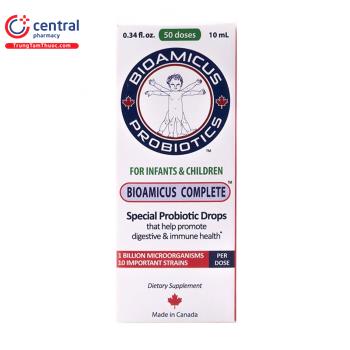 [CHÍNH HÃNG] Thuốc BioAmicus Complete - Tiêu hóa khỏe, trẻ ngoan hơn