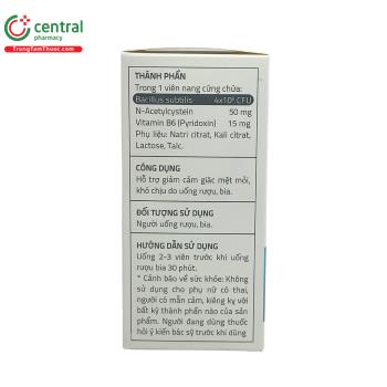 Thuốc Biocol giúp giảm mệt mỏi, khó chịu do uống bia rượu