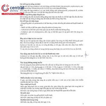 [CHÍNH HÃNG] Thuốc kháng sinh Biodroxil 500mg: tác dụng, lưu ý