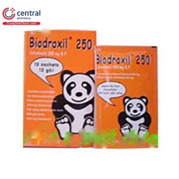 [CHÍNH HÃNG] Thuốc Biodroxil 250mg (bột) điều trị nhiễm khuẩn