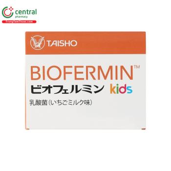 Biofermin kids bổ sung lợi khuẩn, hỗ trợ tăng cường sức khỏe tiêu hóa