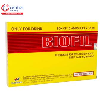 Thuốc Biofil kích thích ngon miệng, nâng cao thể trạng