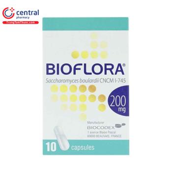 Thuốc Bioflora 200mg - điều trị tiêu chảy cấp ở trẻ em và người lớn