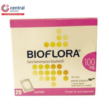 Thuốc điều trị tiêu chảy Bioflora 100mg: Công dụng và liều dùng