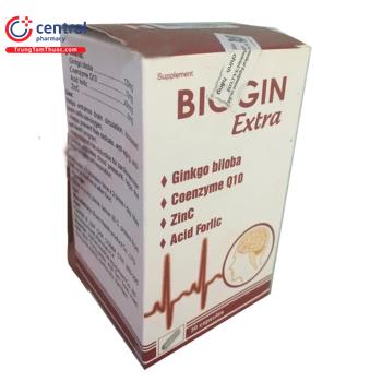 [CHÍNH HÃNG] Thuốc Biogin Extra cải thiện tuần hoàn máu não