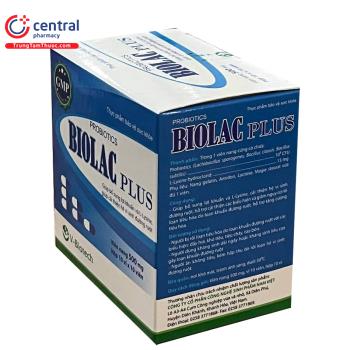 [CHÍNH HÃNG] Thuốc Biolac Plus (Viên) hỗ trợ rối loạn tiêu hóa