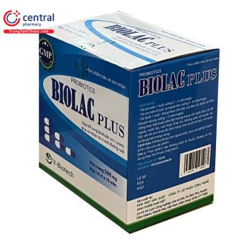 [CHÍNH HÃNG] Thuốc Biolac Plus (Viên) hỗ trợ rối loạn tiêu hóa