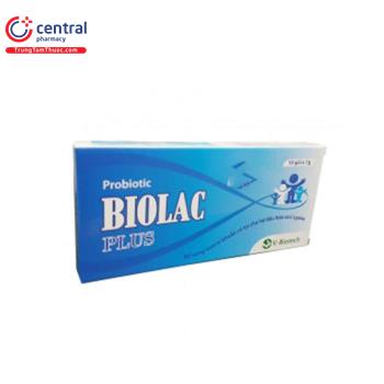 Thuốc Biolac Plus (gói): chỉ định, liều dùng và lưu ý sử dụng