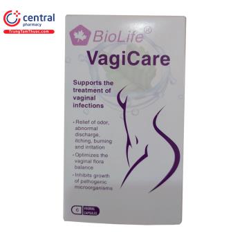 Viên đặt BioLife VagiCare - Không còn viêm nhiễm vùng kín
