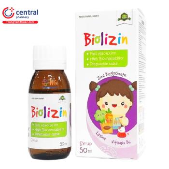[CHÍNH HÃNG] Biolizin tăng cường hệ thống miễn dịch