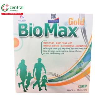 Men vi sinh BioMax Gold (Đức Minh Pharma) - Hết lo rối loạn tiêu hóa