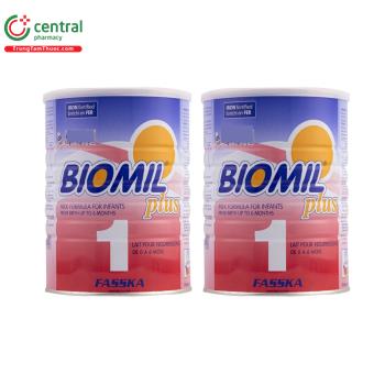 Sữa bột Biomil plus 1 cho trẻ từ 0-6 tháng có tốt không, giá bao nhiêu?