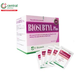 Thuốc Biosubtyl Plus bổ sung lợi khuẩn, cải thiện tiêu hoá khỏe mạnh