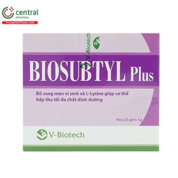 Thuốc Biosubtyl Plus bổ sung lợi khuẩn, cải thiện tiêu hoá khỏe mạnh