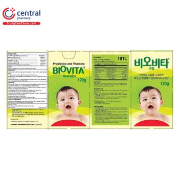 Thuốc Cốm vi sinh hỗ trợ tiêu hóa Biovita: Tác dụng và Cách dùng