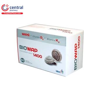 [CHÍNH HÃNG] Thuốc Biowap 1400 Lekam xương khoẻ cho cả nhà
