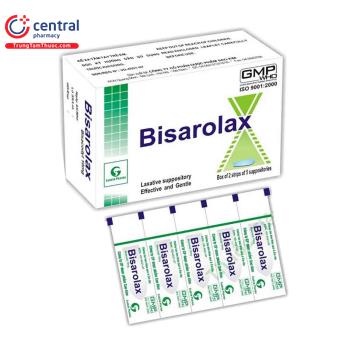 [CHÍNH HÃNG] Thuốc Bisarolax điều trị táo bón, giúp nhuận tràng