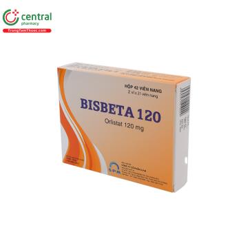 Thuốc Bisbeta 120 - Điều trị béo phì kết hợp với chế độ ăn giảm calo
