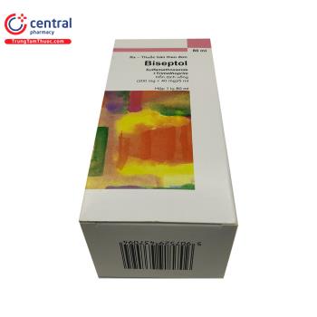 [CHÍNH HÃNG] Thuốc Biseptol 80ml điều trị nhiễm trùng