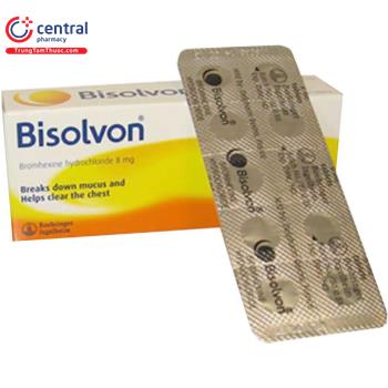 Thuốc Bisolvon: chỉ định, liều dùng, lưu ý khi sử dụng