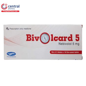 [CHÍNH HÃNG] Thuốc Bivolcard 5 - điều trị tăng huyết áp