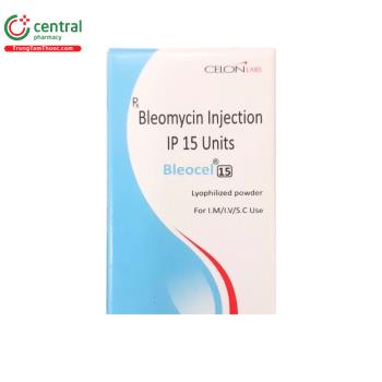 Thuốc Bleocel 15 điều trị u lympho, ung thư biểu mô tế bào vảy